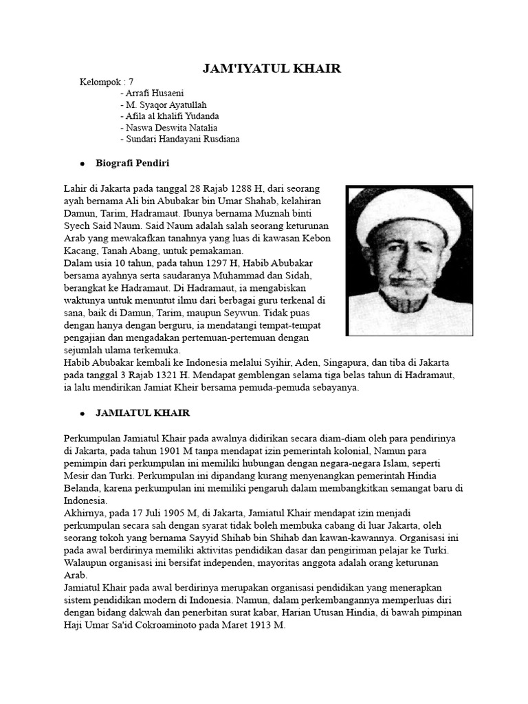 Biografi Pendiri | PDF