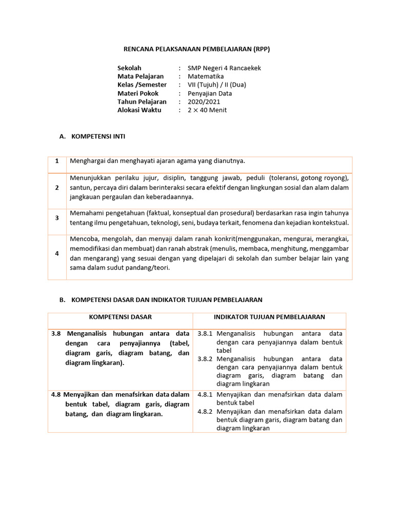 RPP Siklus 1 Tita Oktavia | PDF | Komputer
