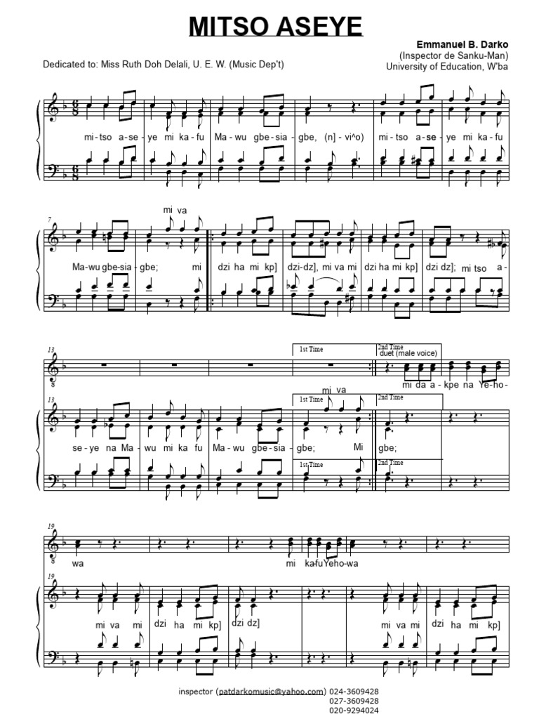 Mitso Aseye | PDF