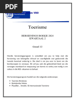 GR 10 Toerisme November Hersiening | PDF
