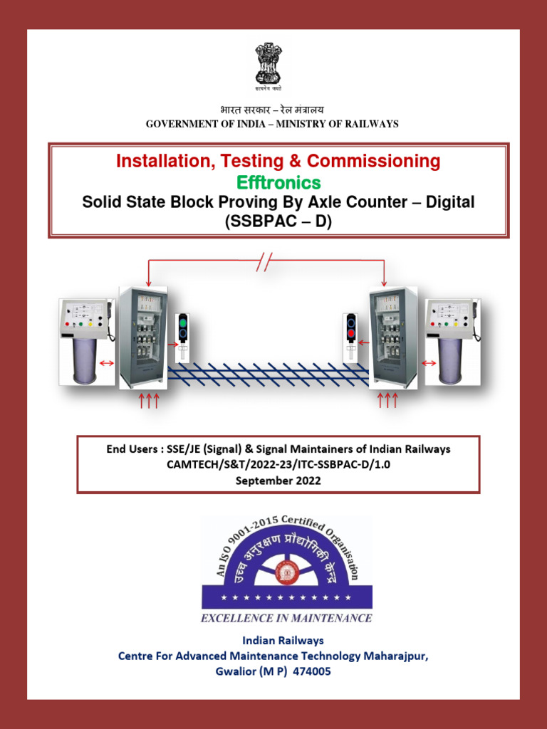 Installation Testing & Commissioning - Efftronics SSBPAC D September ...