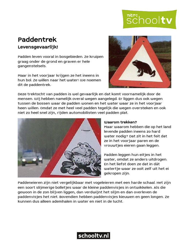 Paddentrek | PDF