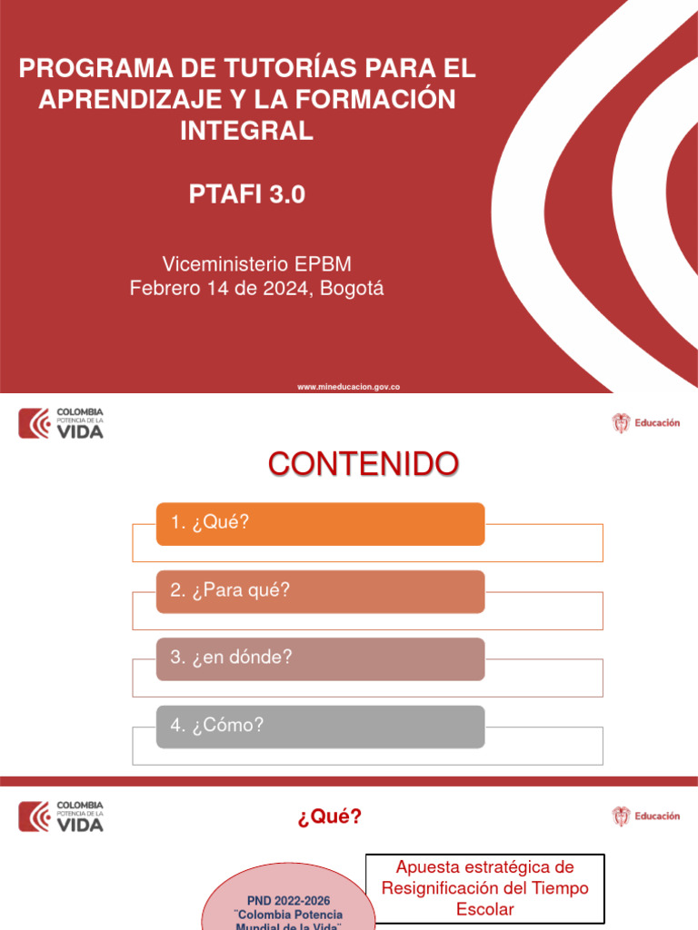 RUTA PEDAGÓGICA OPERATIVA_PTAFI 3.0.0 | PDF | Pedagogía | Evaluación