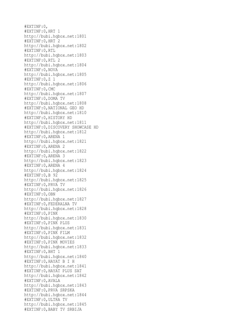 Novi Kodovi Za TV | PDF | Travel