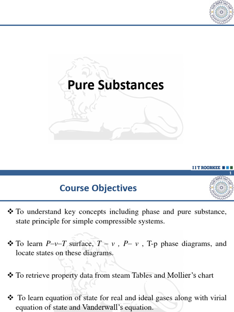 Understanding Pure Substances and Phases | PDF | Vapor | Phase (Matter)
