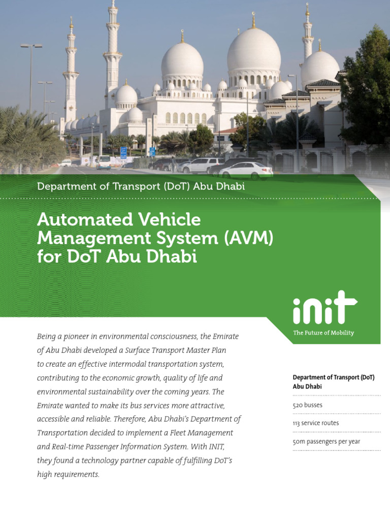 Abu Dhabi Bus System Upgrade | PDF | Transport | Bus