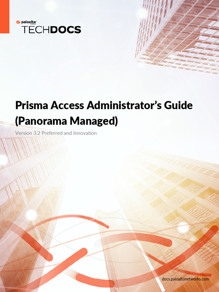prisma-access-panorama-admin | PDF | Computer Network | Cloud Computing