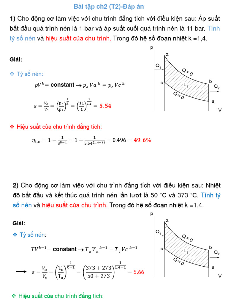 Bai Tap ch2 T2 Dap An | PDF
