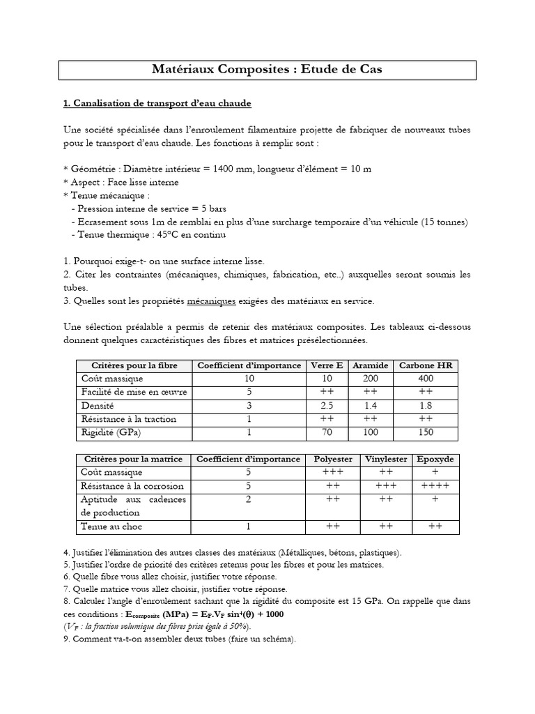 Etude Des Cas | PDF | Matériau composite | Béton