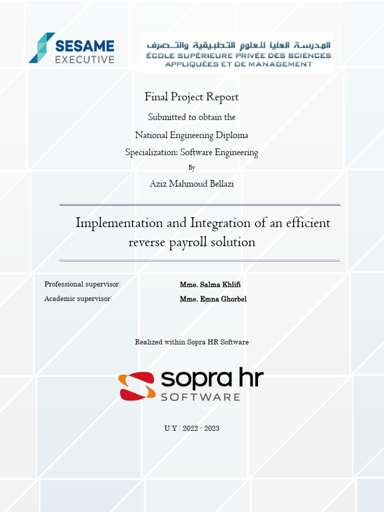 Rapport PFE_V2 | Download Free PDF | Software Development Process | Agile Software Development