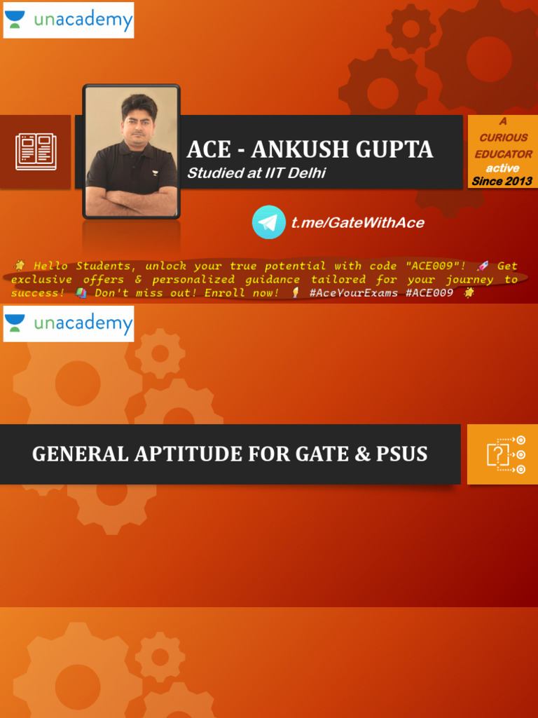 GATE Aptitude Practice Questions | PDF | Algorithms | Elementary Mathematics