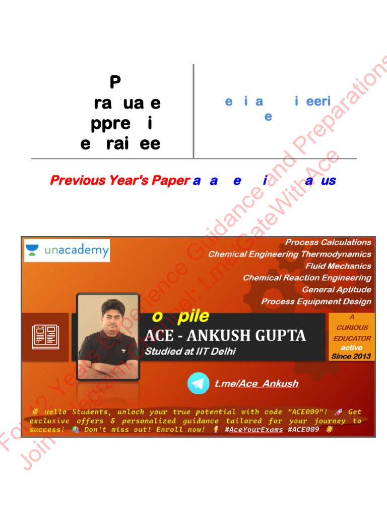 HPCL 2023 Chemical Engineering Paper | PDF | Chemical Reactor | Fluid ...