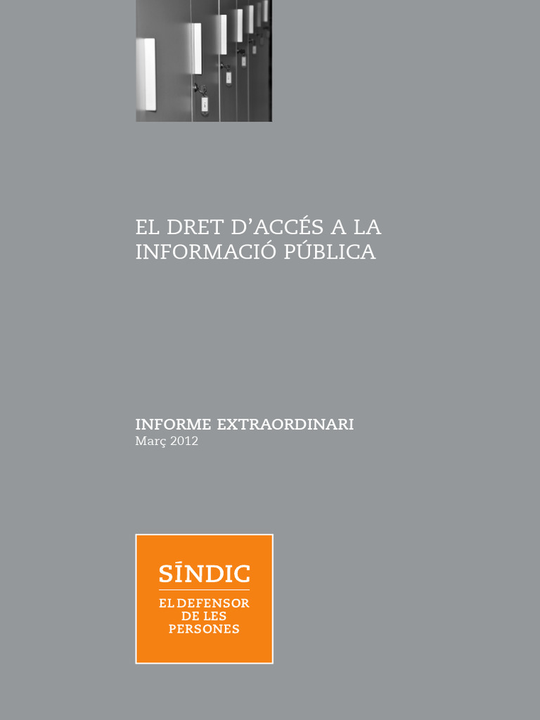 Dret Acces Documentacio Publica | PDF