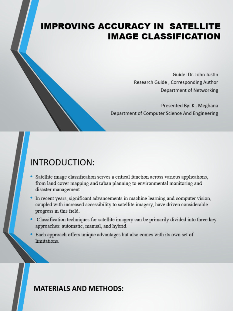 Satellite Image Classification Insights | PDF | Computer Vision ...