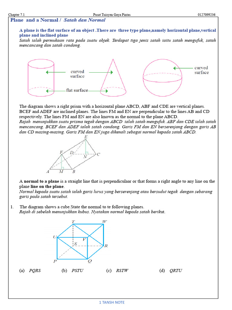 CHAPTER 7 PLANS AND ELEVATIONS 1 (23Sept23) | PDF