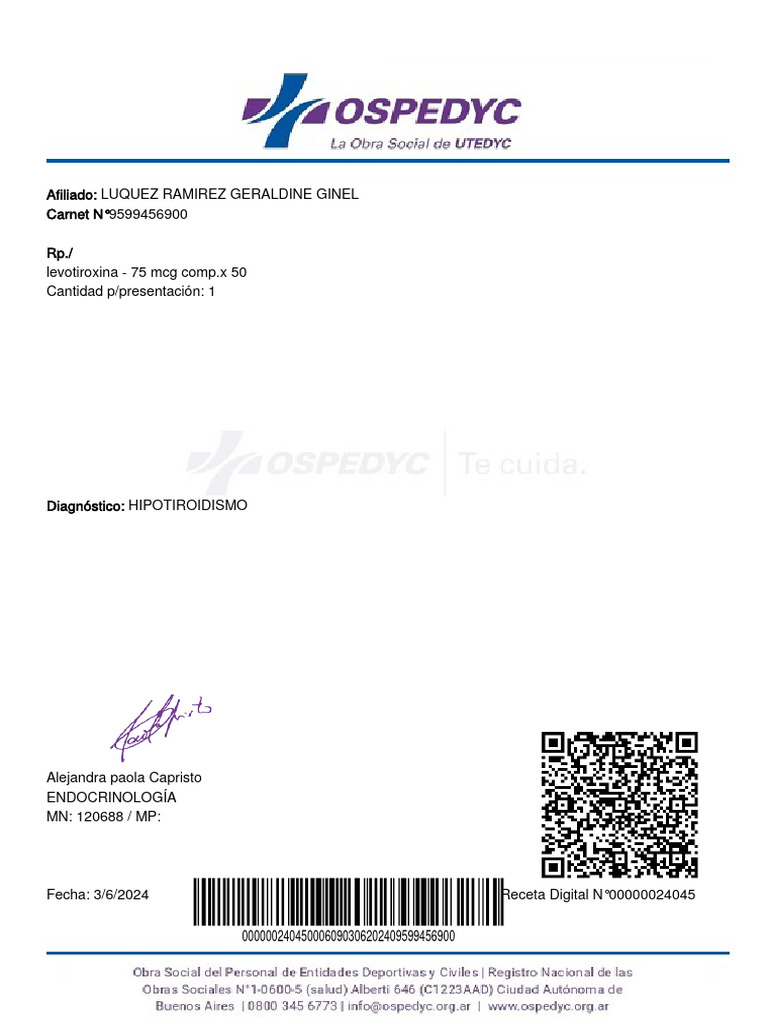 Receta Digital 24045 | PDF | Relaciones personales, crianza y ...