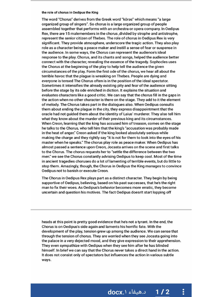 Classical Literature and Plays | PDF