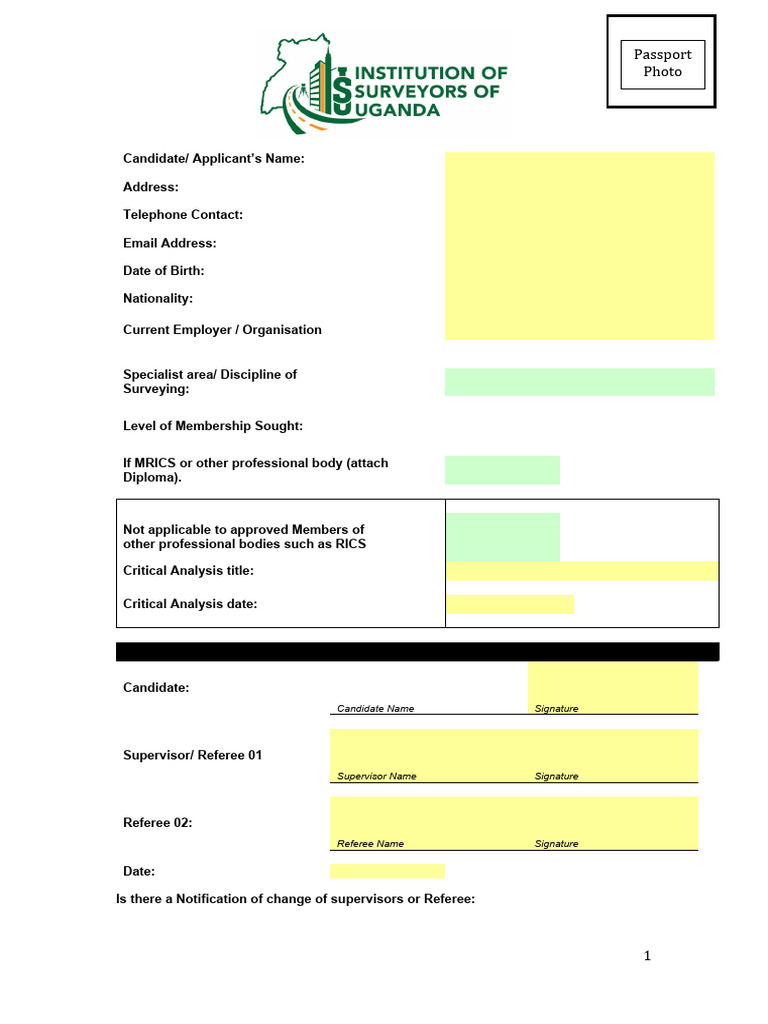QS_Professional_Associate.-APPLICATION-FORM_2023 | Download Free PDF | Building Information ...