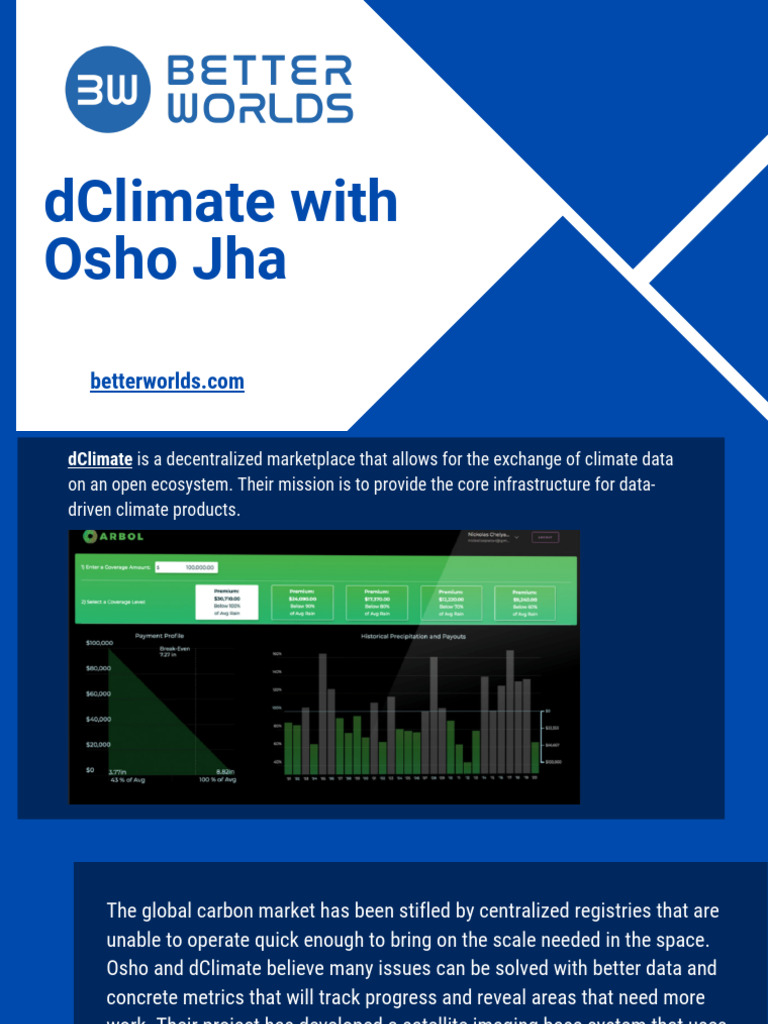 DClimate With Osho Jha | PDF