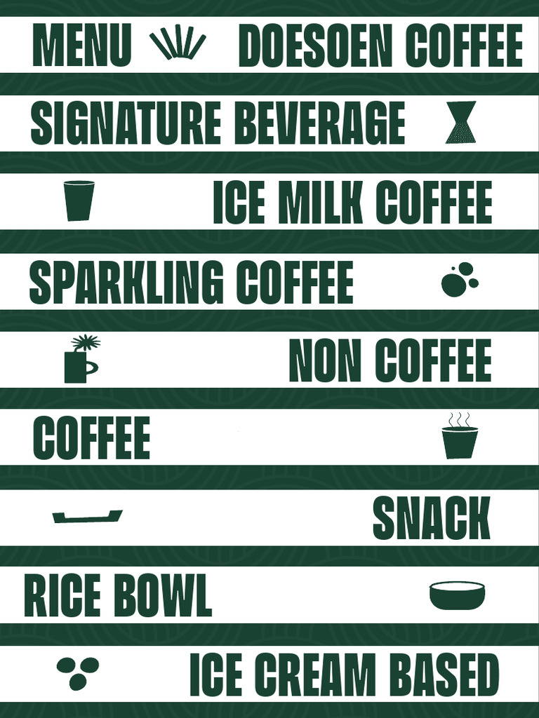 Book Menu Doesoen Linktree | PDF | Coffee | Drink