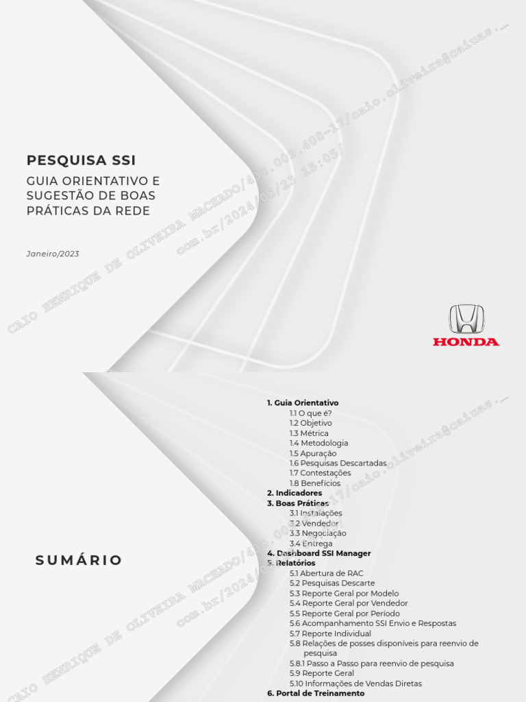 Guia de Boas Práticas da Pesquisa SSI | PDF