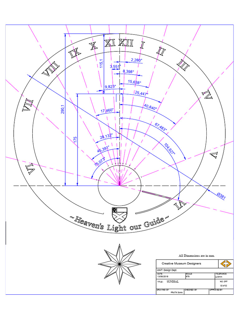 Fort Wilium Sundial 1 | PDF