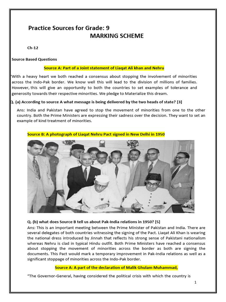 History - Section - 3 - New - Sources - GR - 9 2059/01 | PDF | Zulfikar ...