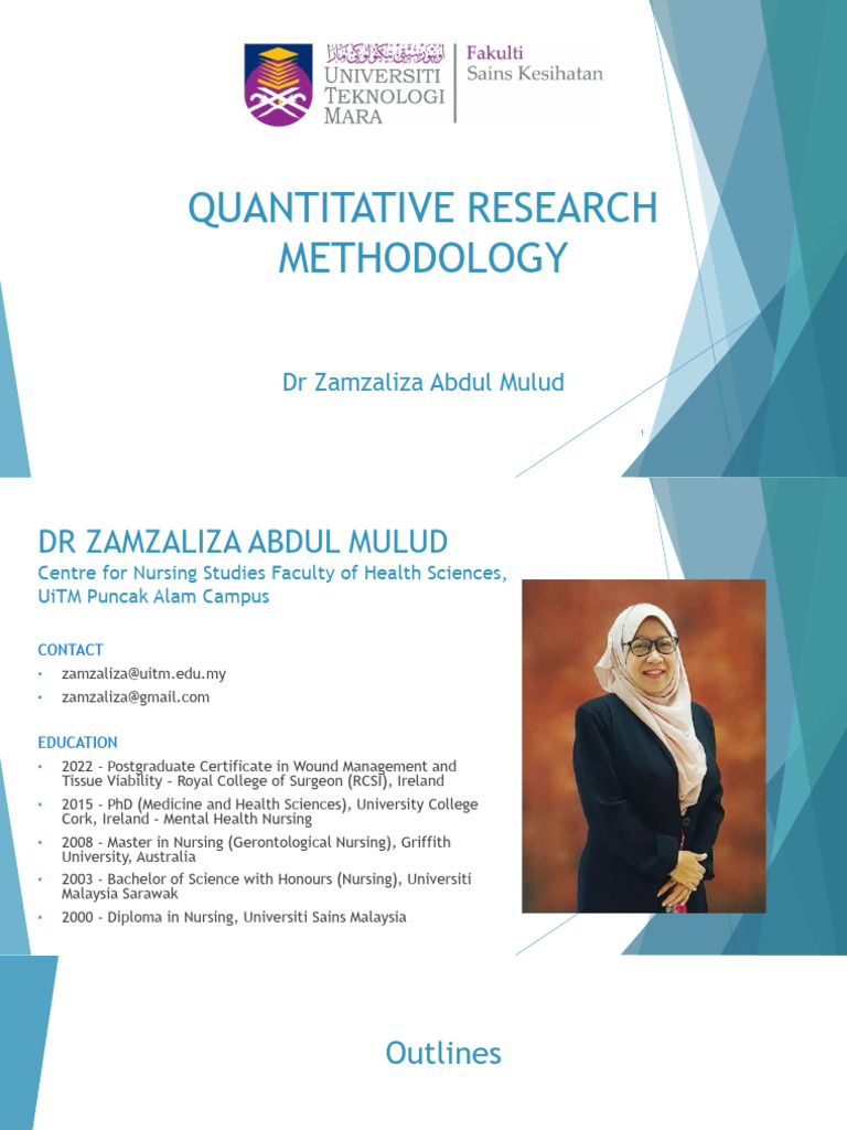 Quantitative Research Methodology | PDF | Causality | Randomized Controlled Trial