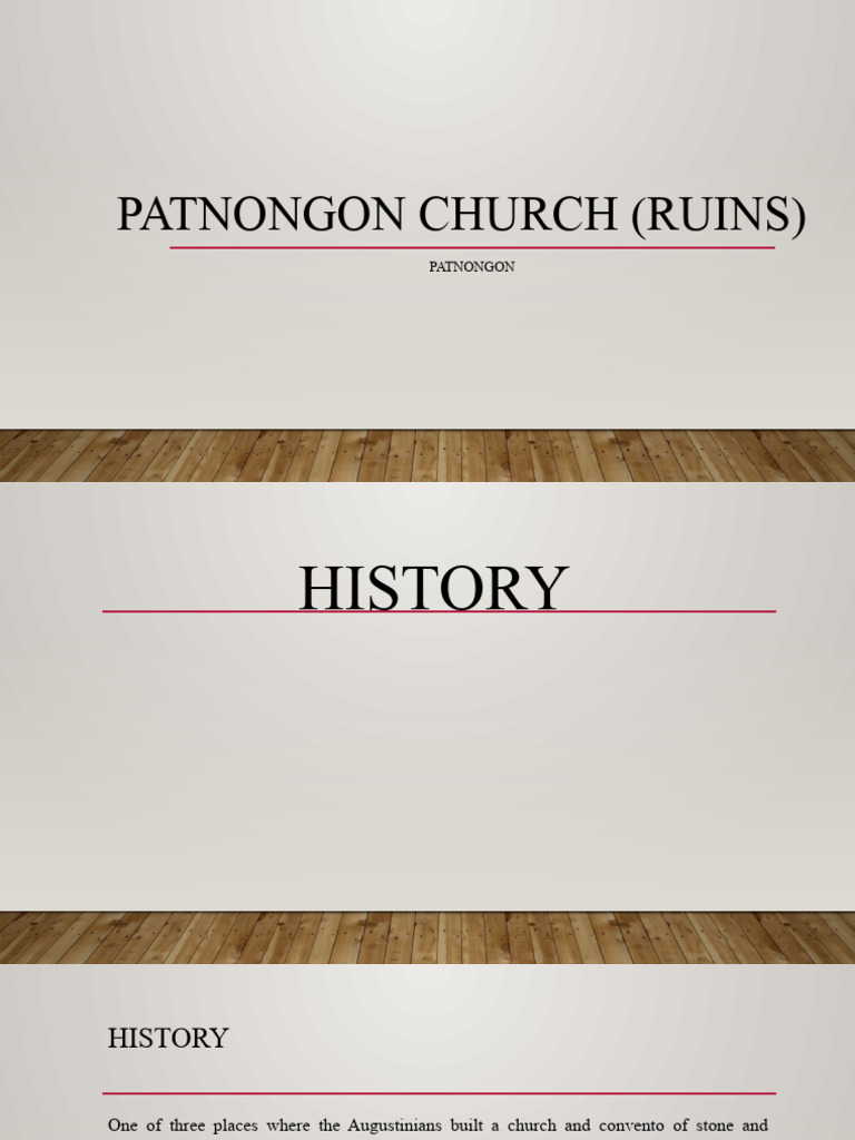 Architecture Tour Patnongon Church | PDF | Social Science | Travel
