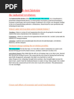 History Grade 12 Unit 1 Final | PDF | Capitalism | German Empire