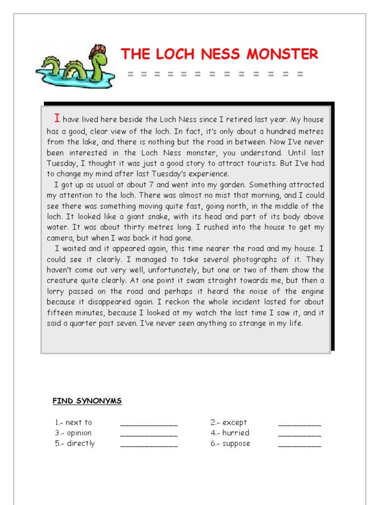 The Loch Ness Monster | PDF