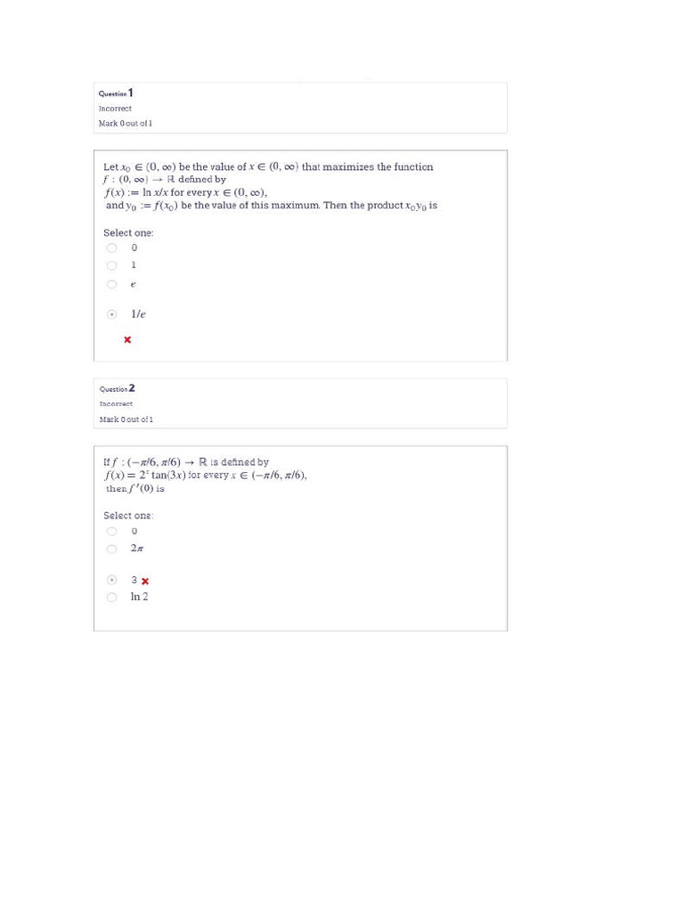 Quantitative Proficiency Test - Sample Questions | PDF