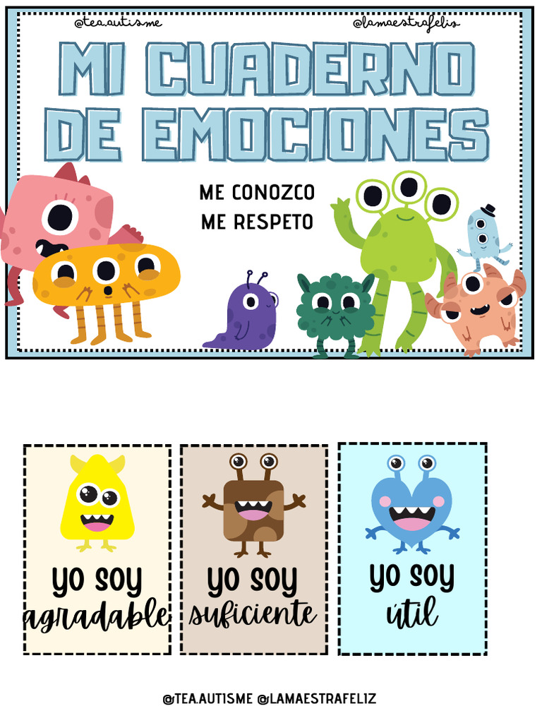 Cuaderno Emociones | PDF
