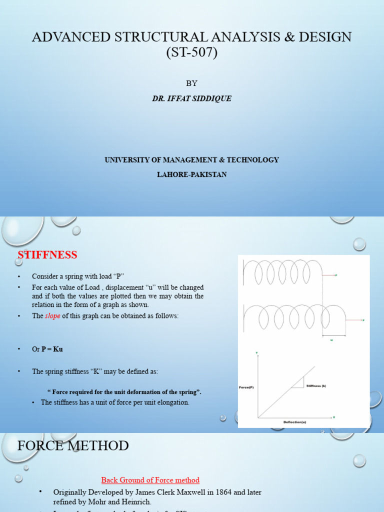 Advanced Structural Analysis Techniques | PDF | Force | Beam (Structure)
