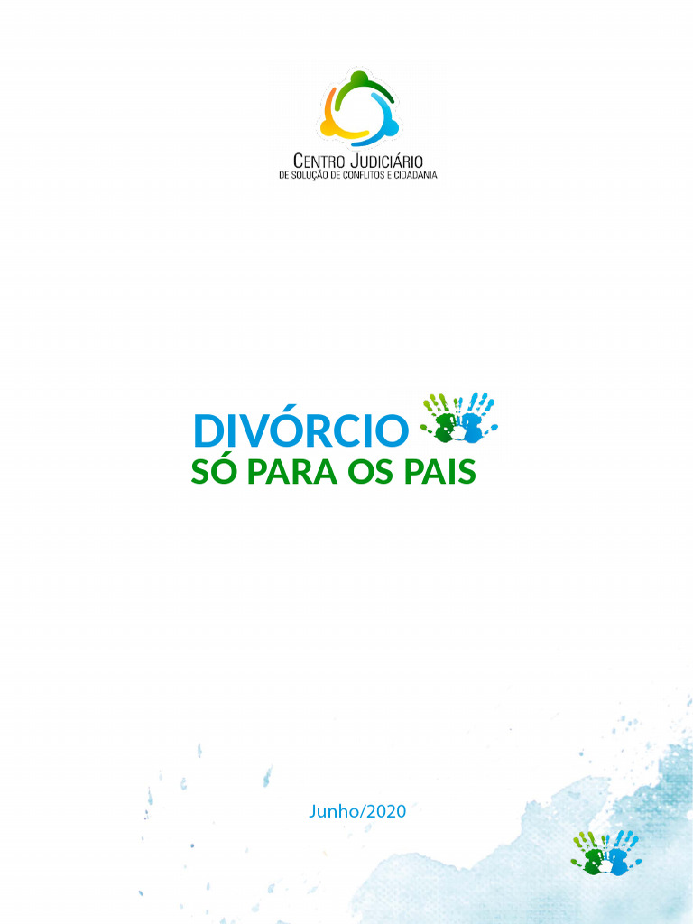 Cartilha Divorcio So Para Os Pais Aprovada 2020 Pdf Pensão
