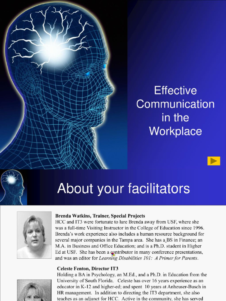Effective Communication in The Workplace | PDF