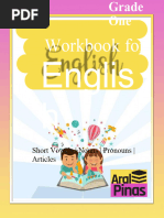 English Workbook - Grade 1 | PDF | Plural | English Language