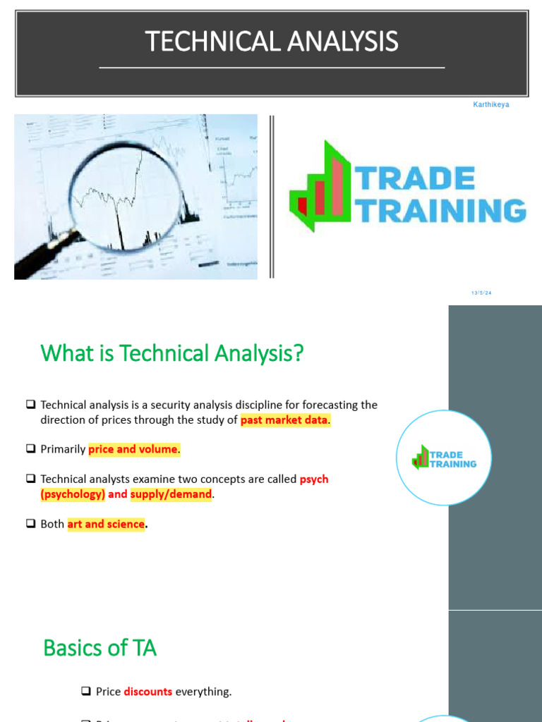 Technical analysis | PDF | Technical Analysis | Market Trend