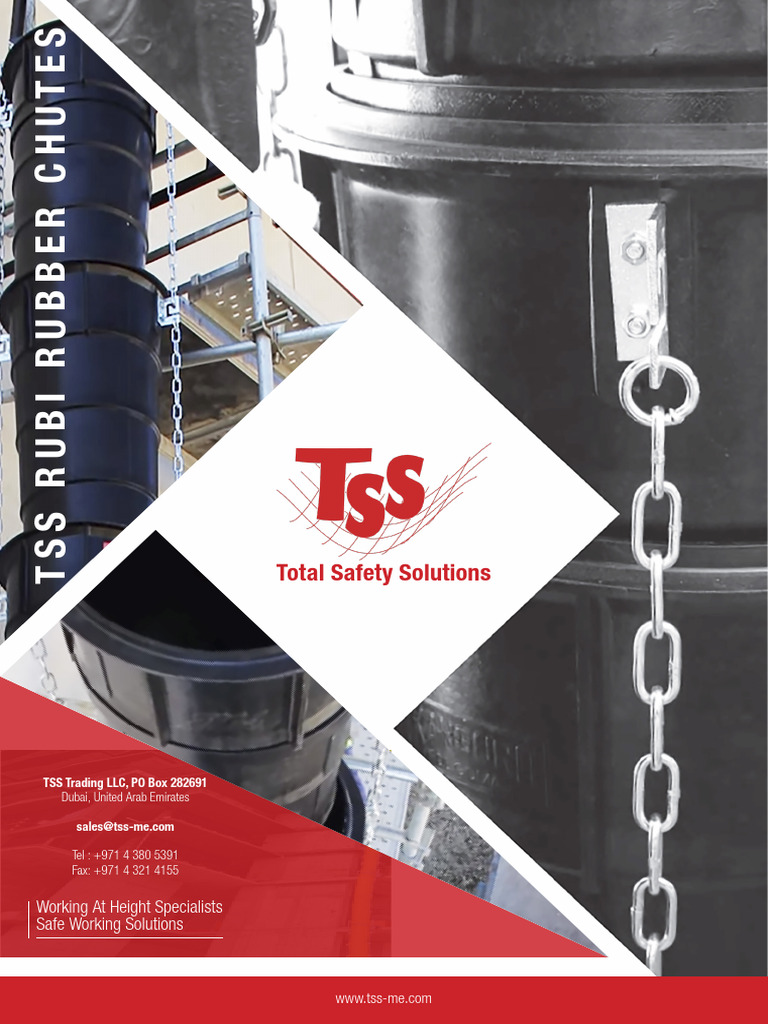 TSS Rubi Rubber Chutes Overview | PDF | Building Engineering | Materials