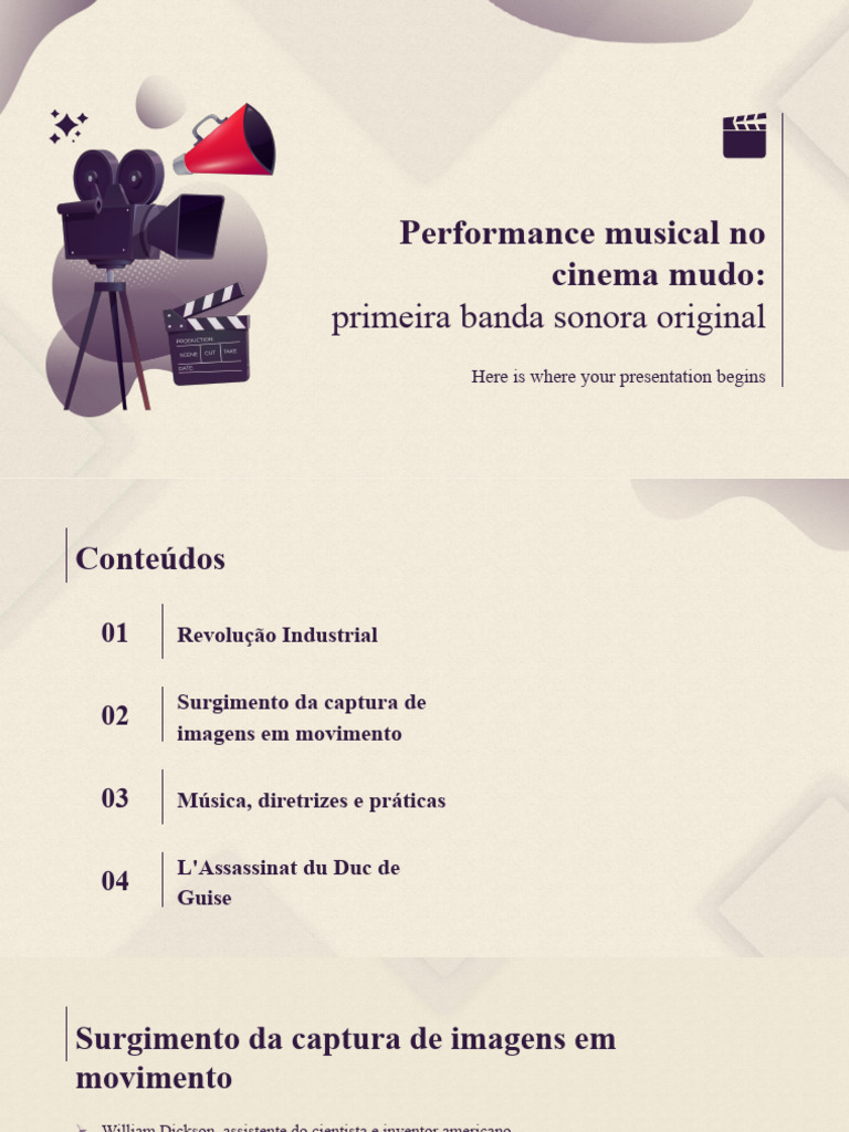 French Cinema and Visual Culture - Master of Arts in French by Slidesgo ...