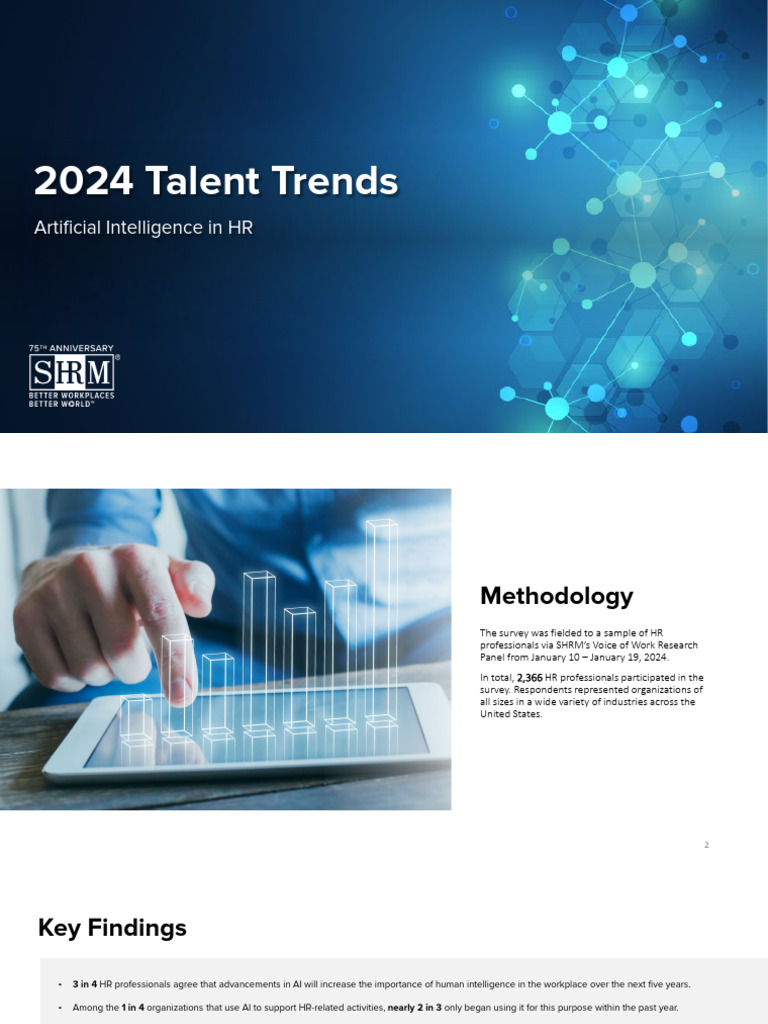 2024 Talent Trends Survey Artificial Intelligence Findings | PDF | Artificial Intelligence ...