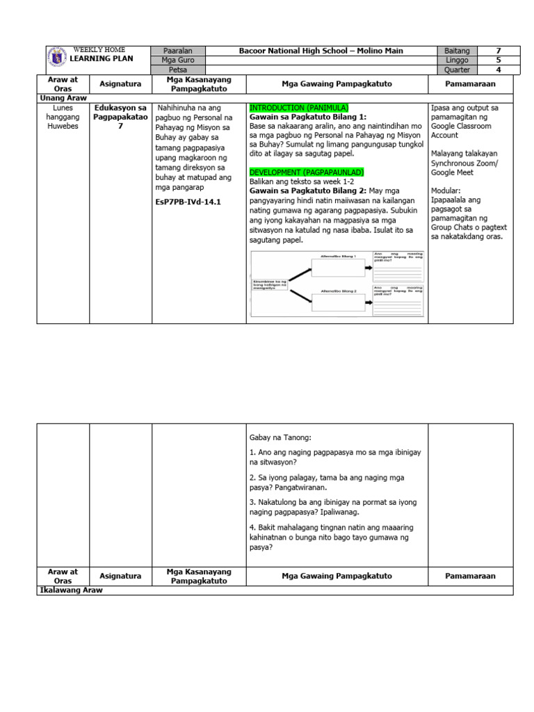 WHLPQ4 - Esp W5 | PDF