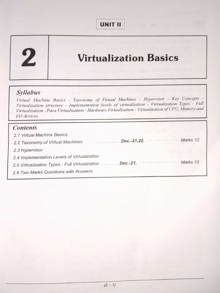 CloudComputing Unit 2 | PDF