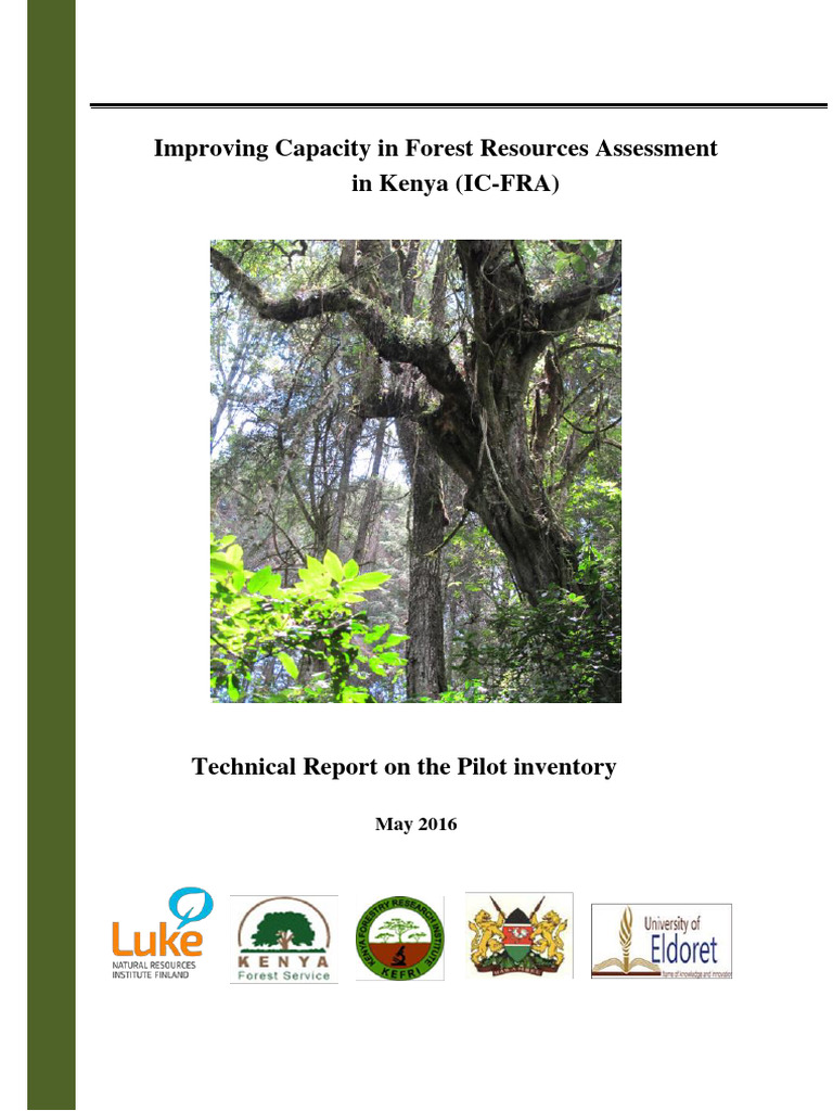 Improving Capacity in Forest Resources Assessment in Kenya (IC-FRA ...