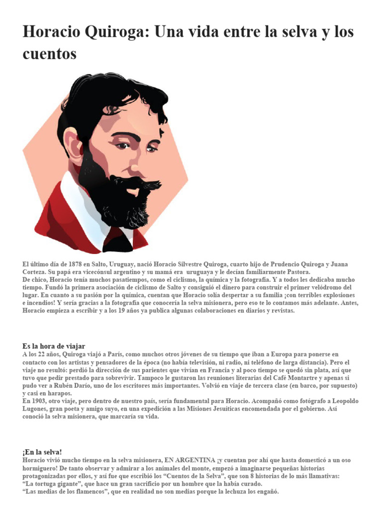Horacio Quiroga | PDF