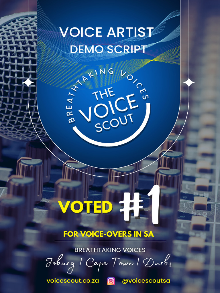 Voice Artist Demo Submission Guide | PDF | Art