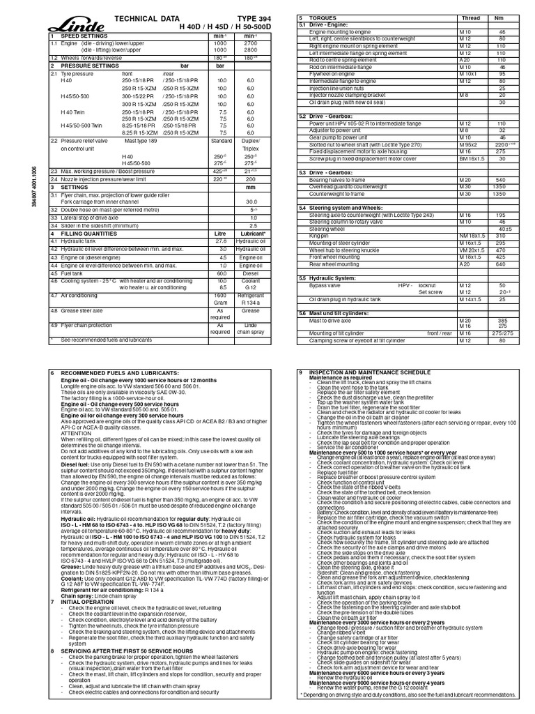 PDF TD 394 01 D TDI-En-0-TecDocPdfResource | PDF | Motor Oil | Elevator