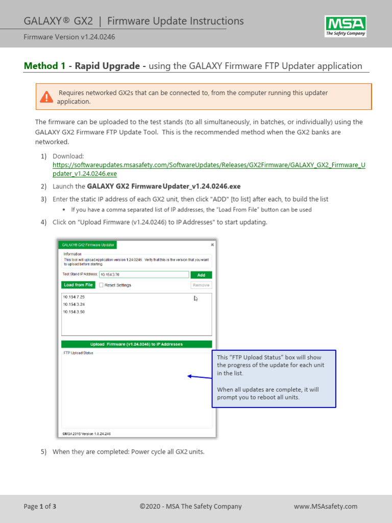 GX2 Firmware Install Instructions | PDF | Computer File | Usb Flash Drive