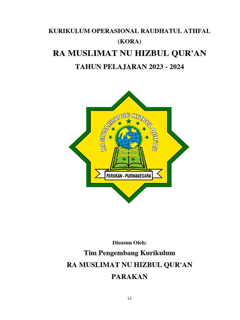 Kurikulum RA HQ | PDF