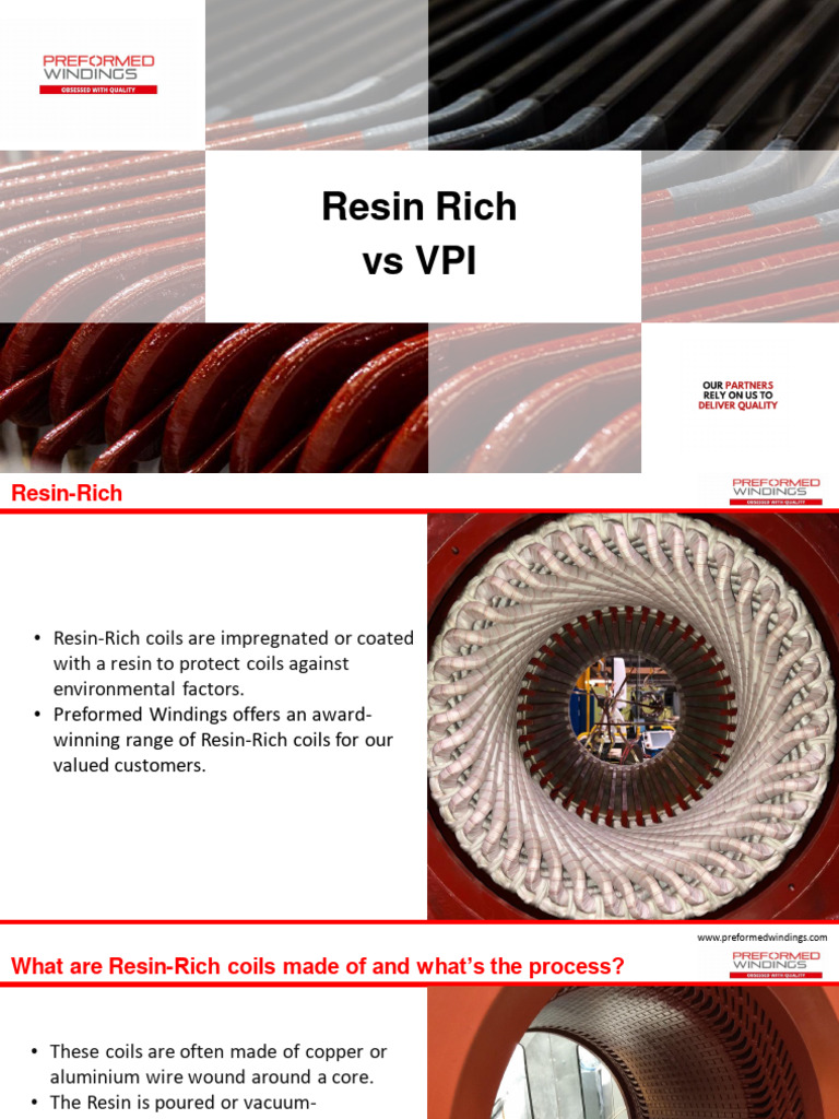 Resin Rich Vs VPI Preformed Windings 1710503873 | PDF | Inductor ...